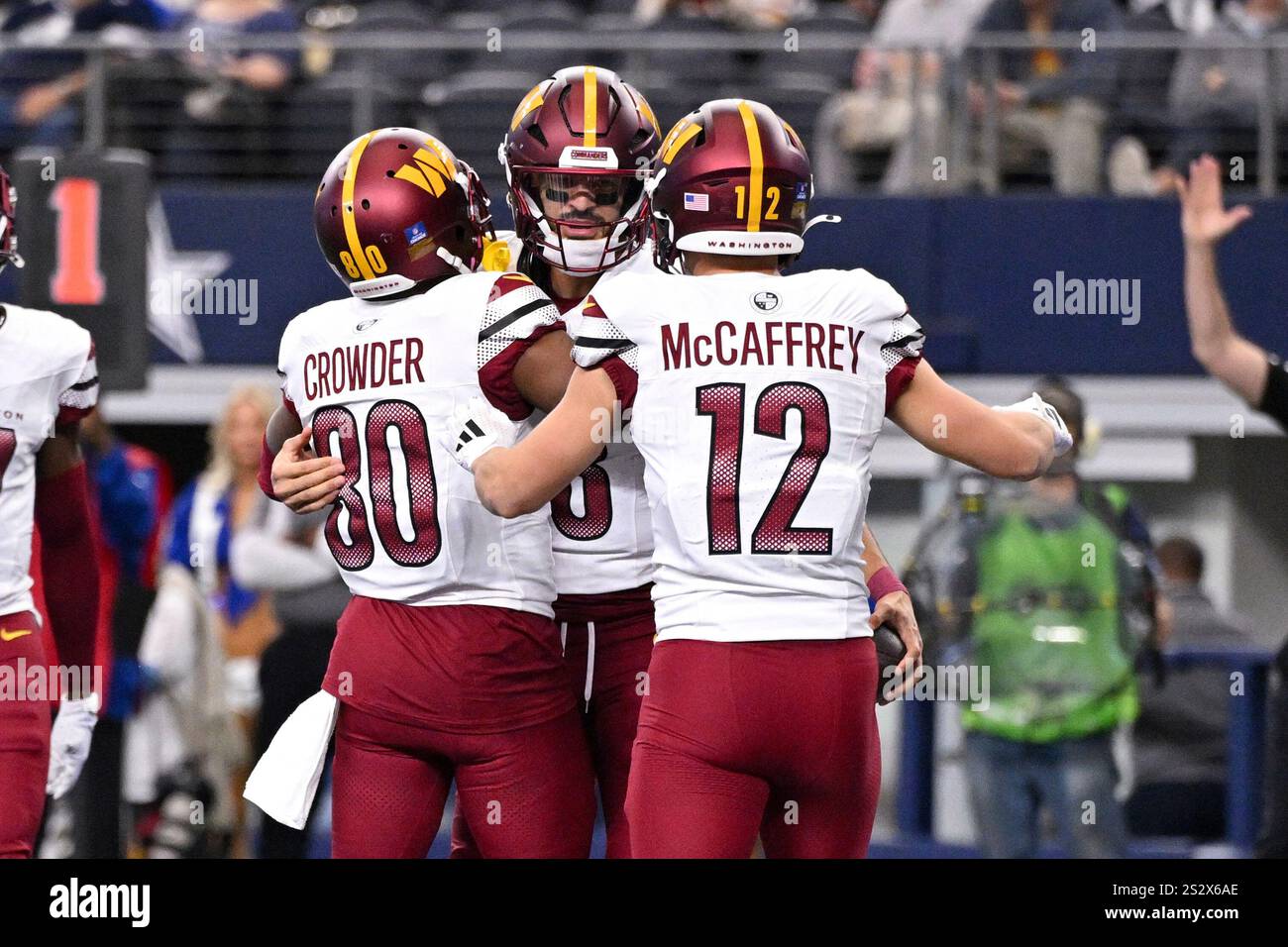 Washington Commanders wide receiver Jamison Crowder (80) and ...