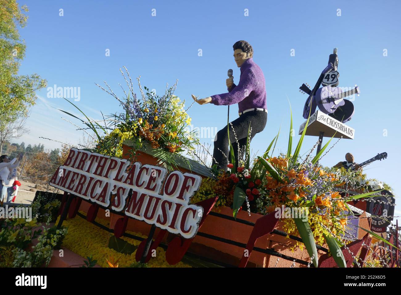 Pasadena, California, USA 3rd January 2025 at 2025 Elvis Presley Float ...