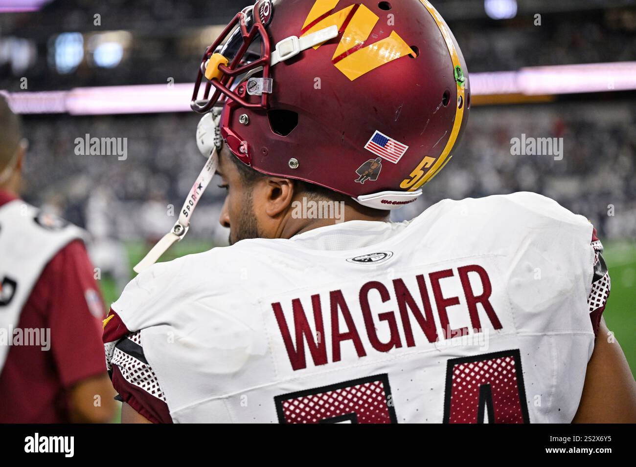 Washington Commanders linebacker Bobby Wagner (54) wears a Walter ...