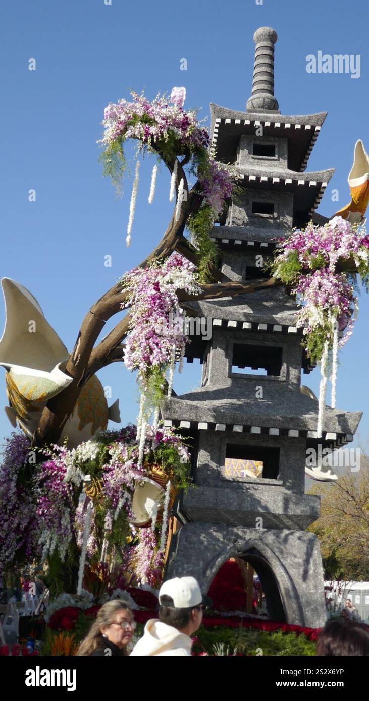 Pasadena, California, USA 3rd January 2025 at 2025 Float at Floatfest ...