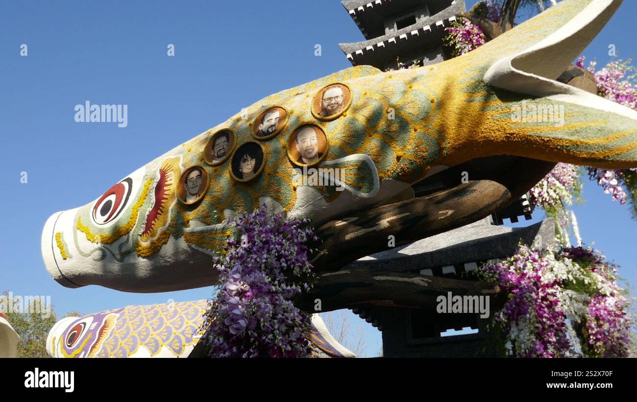Pasadena, California, USA 3rd January 2025 at 2025 Float at Floatfest ...