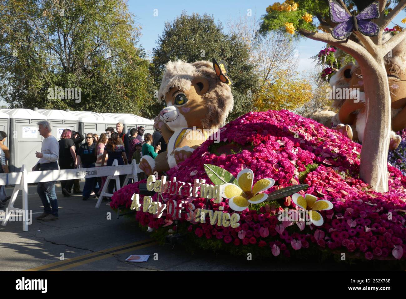 Pasadena, California, USA 3rd January 2025 at 2025 Float at Floatfest ...