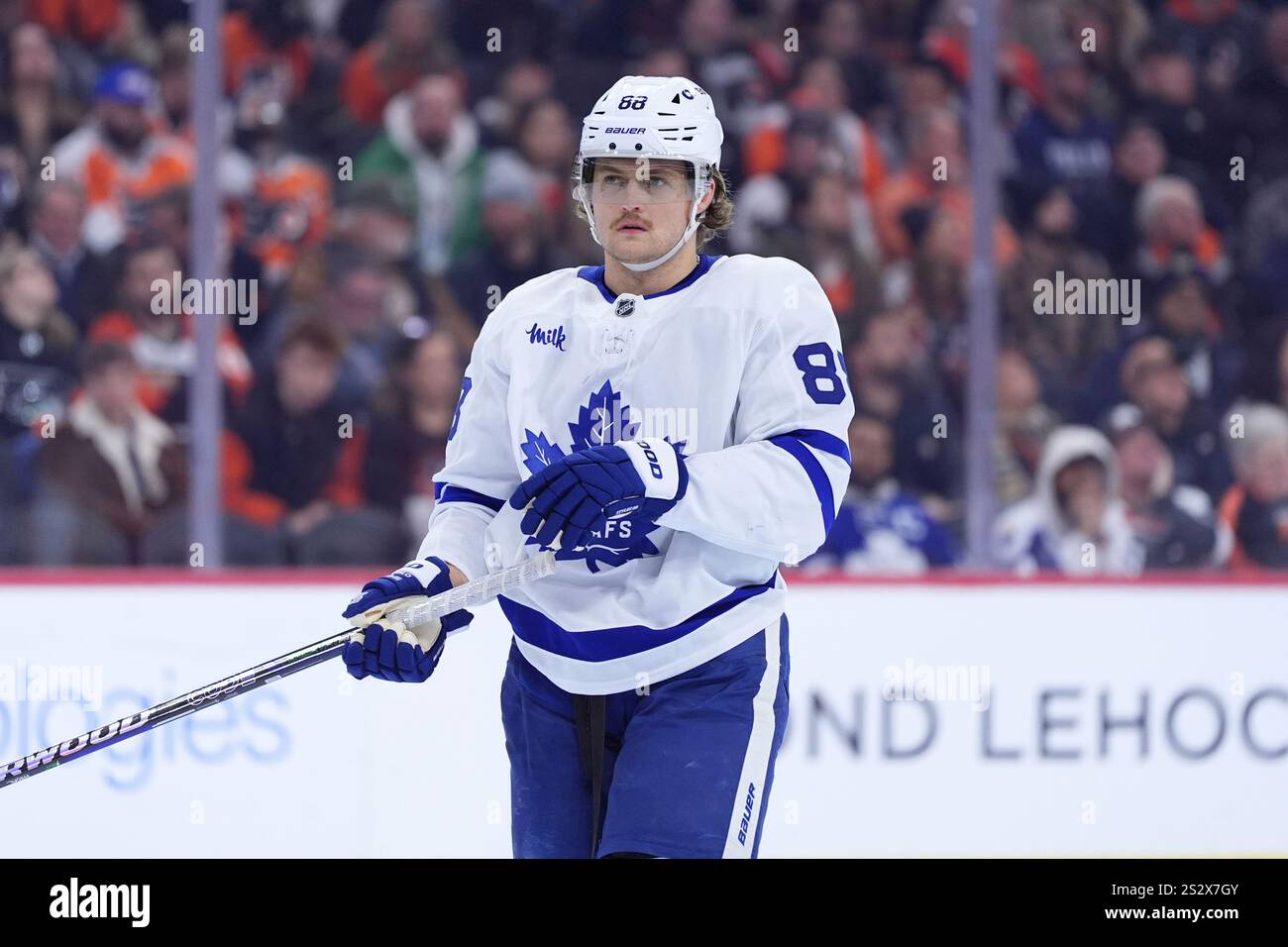 Toronto Maple Leafs' William Nylander plays during an NHL hockey game ...