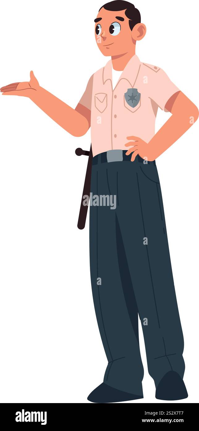 Prison officer penitentiary Stock Vector Images - Alamy