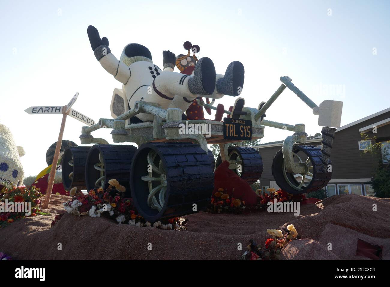 Pasadena, California, USA 3rd January 2025 at 2025 Aliens on La Canada ...