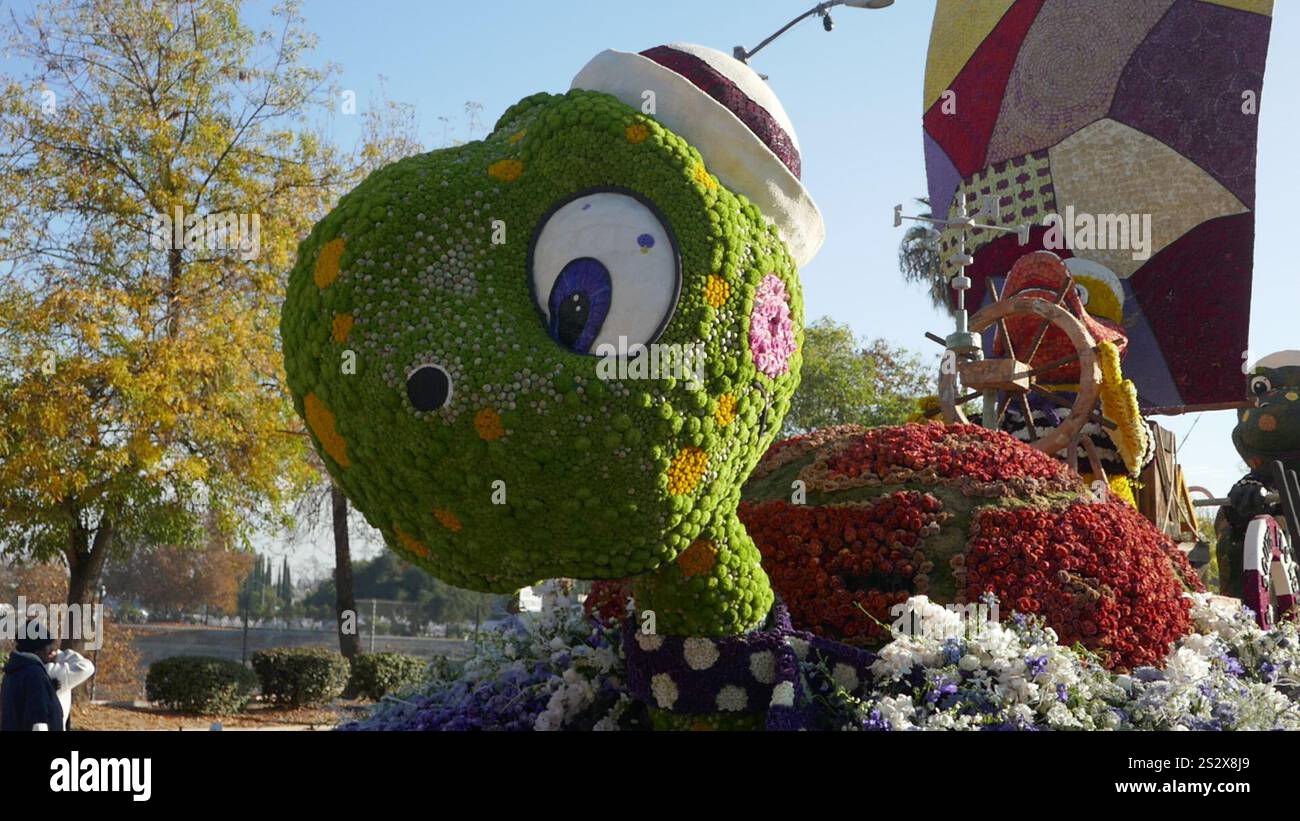 Pasadena, California, USA 3rd January 2025 at 2025 Float at Floatfest ...