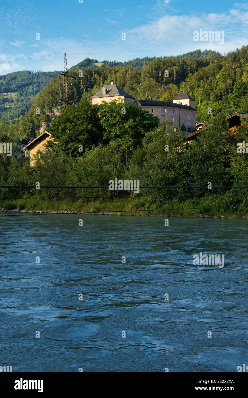 Golling an der Salzach, Austria - June 15, 2021: Castle Golling on a ...
