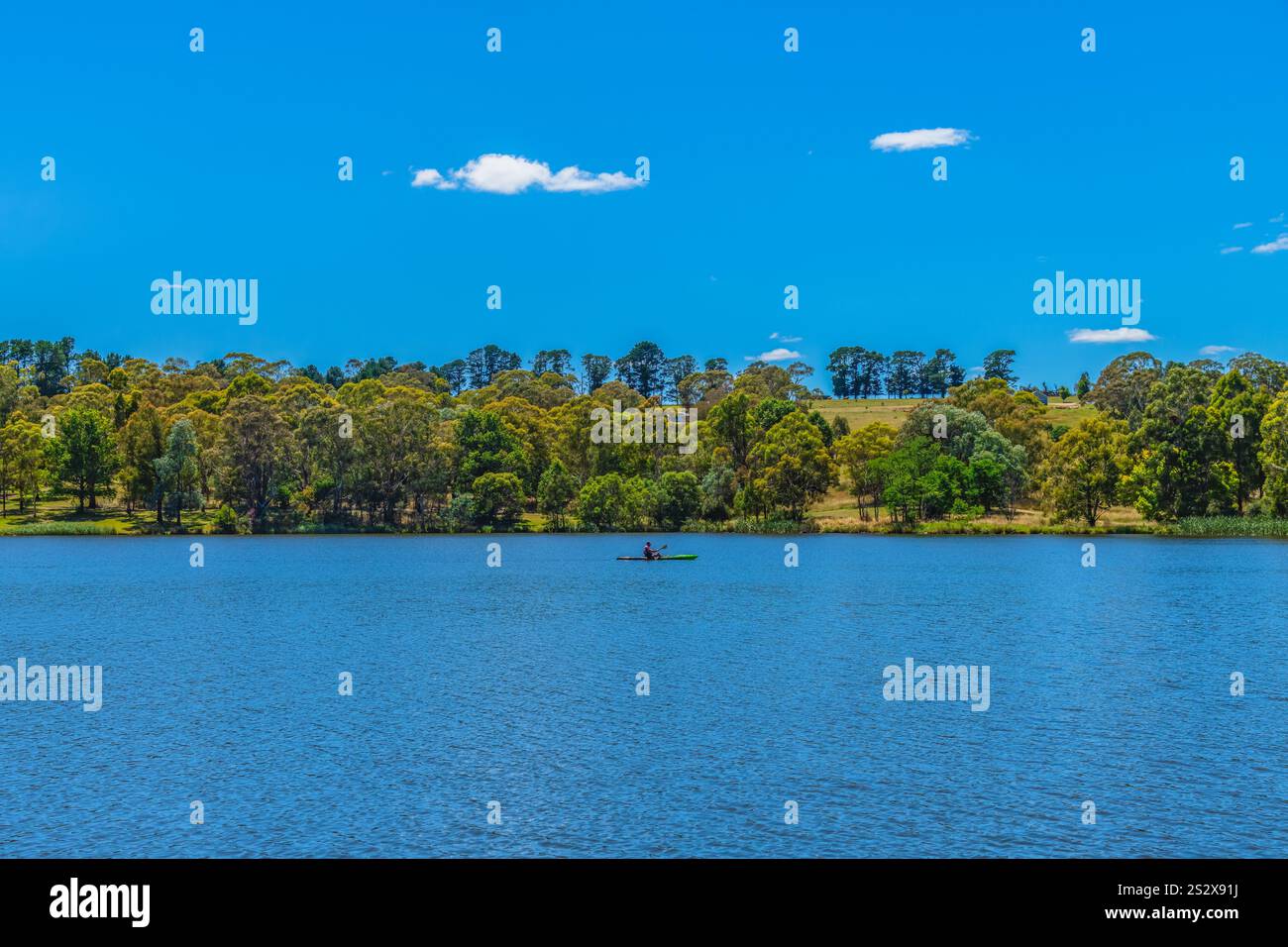 Lake Canobolas is a man-made reservoir located near Orange at the foot ...