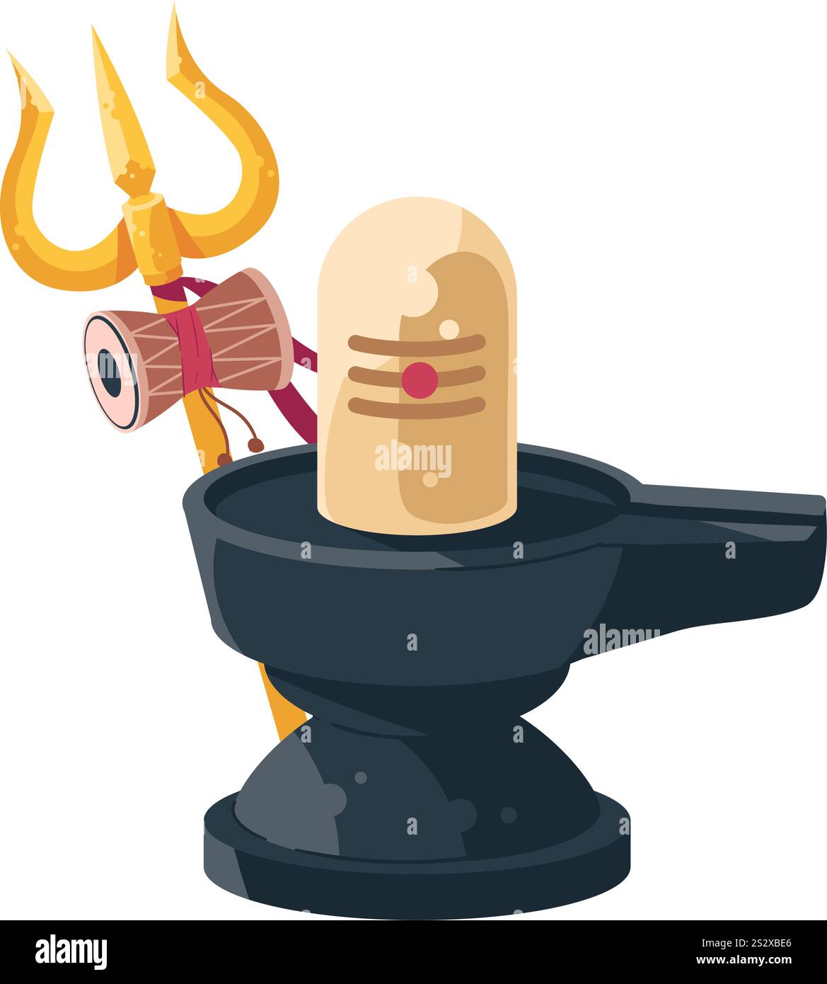 Trident lord shiva mahadev Stock Vector Images - Alamy