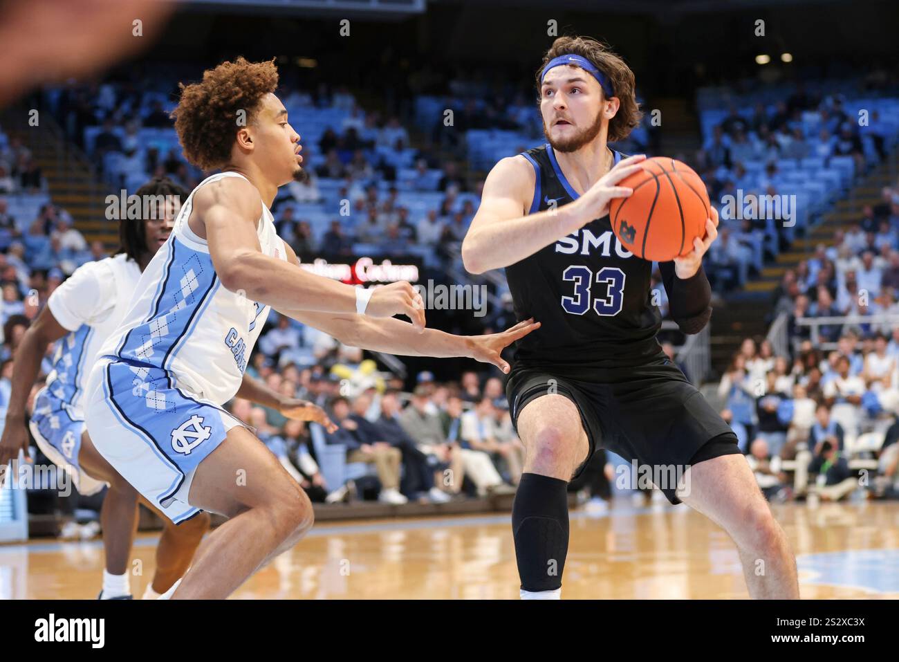 CHAPEL HILL, NC - JANUARY 07: Southern Methodist Mustangs forward Matt ...