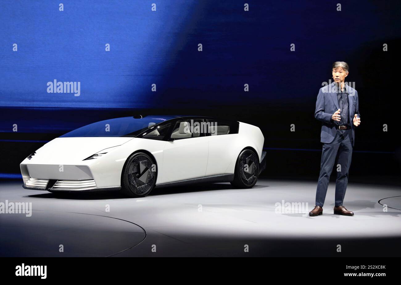 Katsushi INOUE, Senior Managing Executive Officer of Honda Mortor Co ...