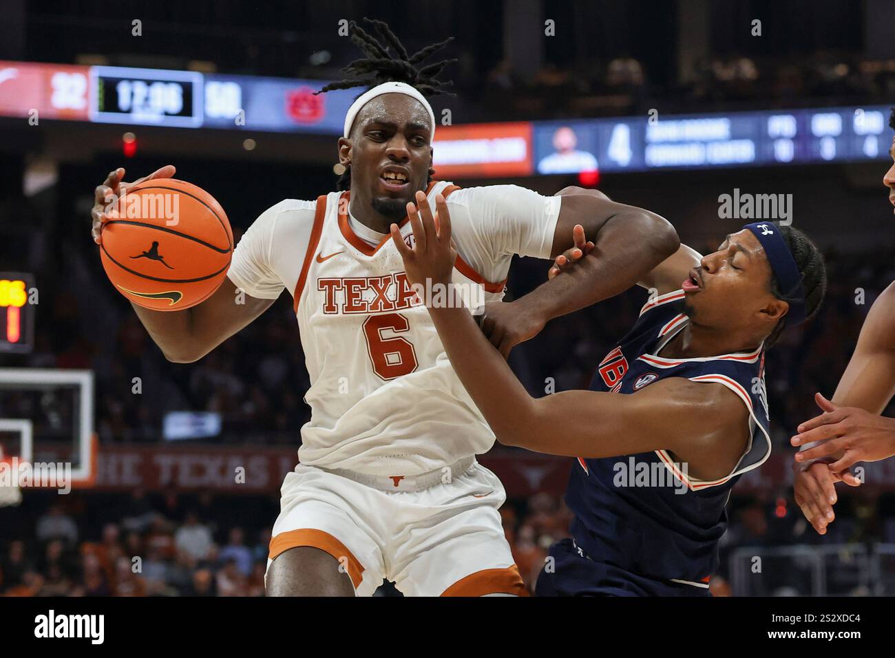 AUSTIN, TX - JANUARY 07: Texas Longhorns forward Arthur Kaluma (6 ...