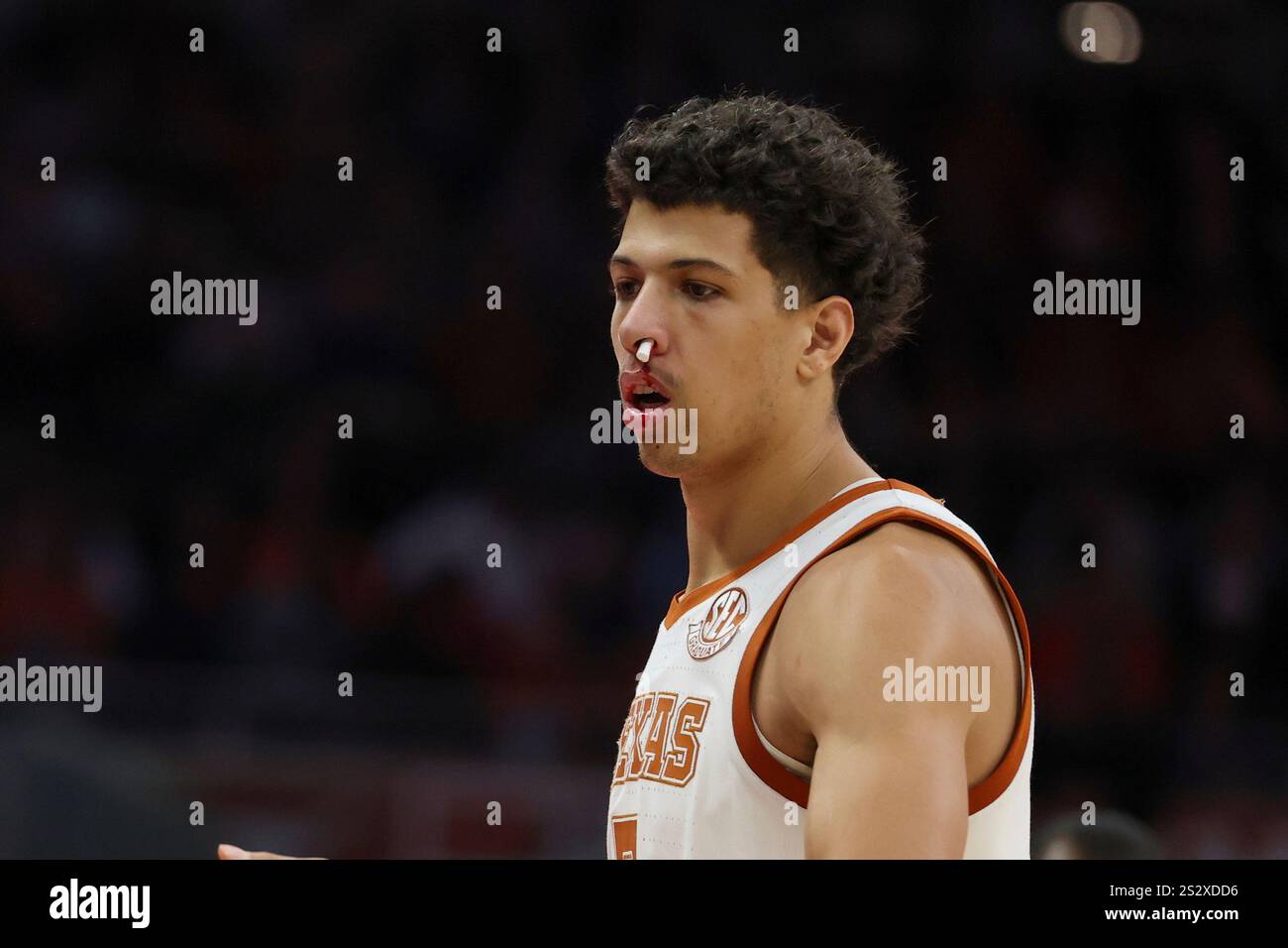 AUSTIN, TX - JANUARY 07: Texas Longhorns forward Kadin Shedrick (5 ...