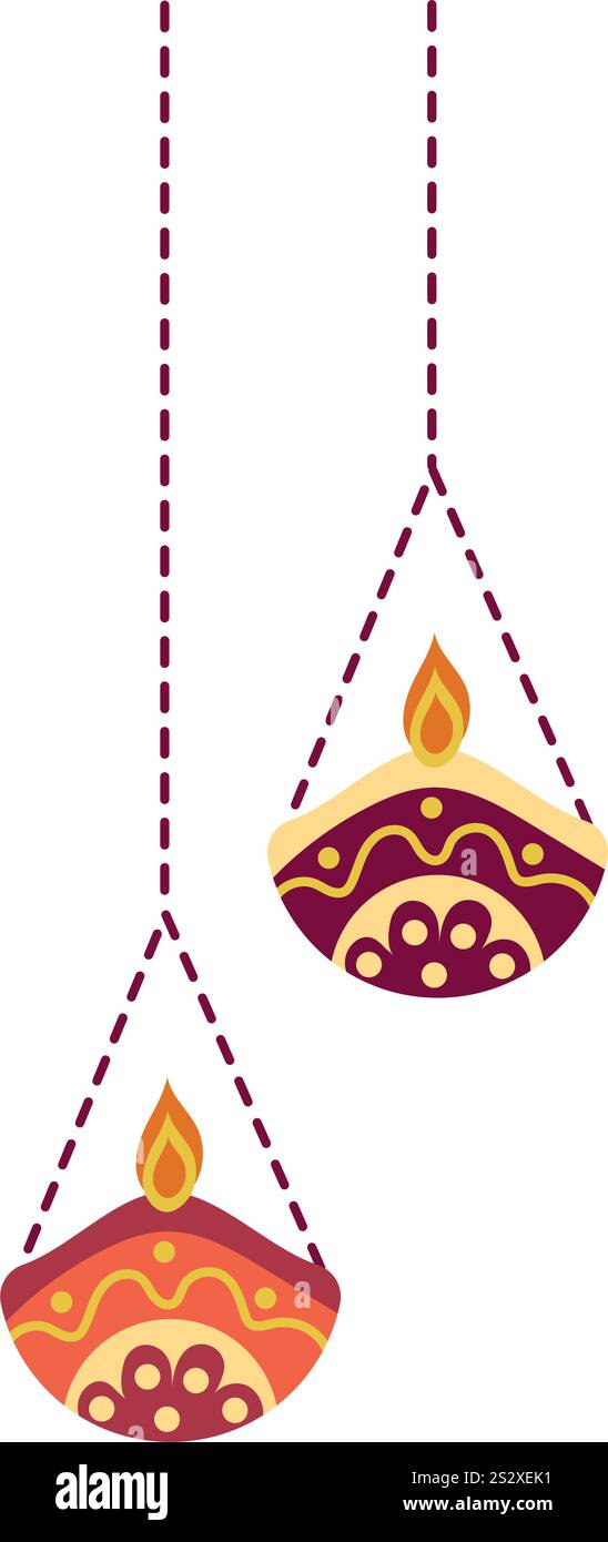 Traditional wedding lamps Stock Vector Images - Alamy