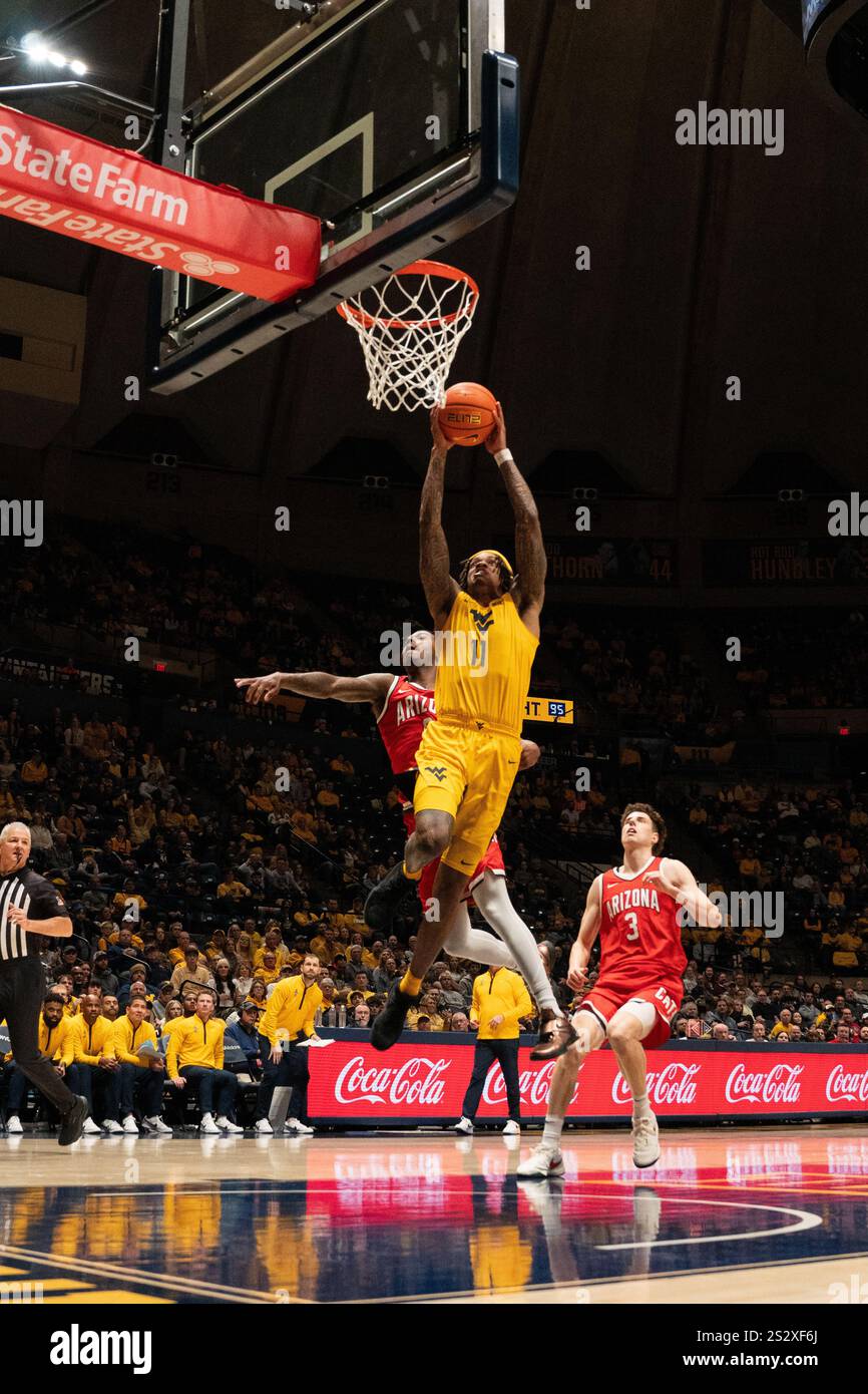 January 7, 2025, Morgantown, Wv, USA: January 7, 2025: Jonathan Powell ...