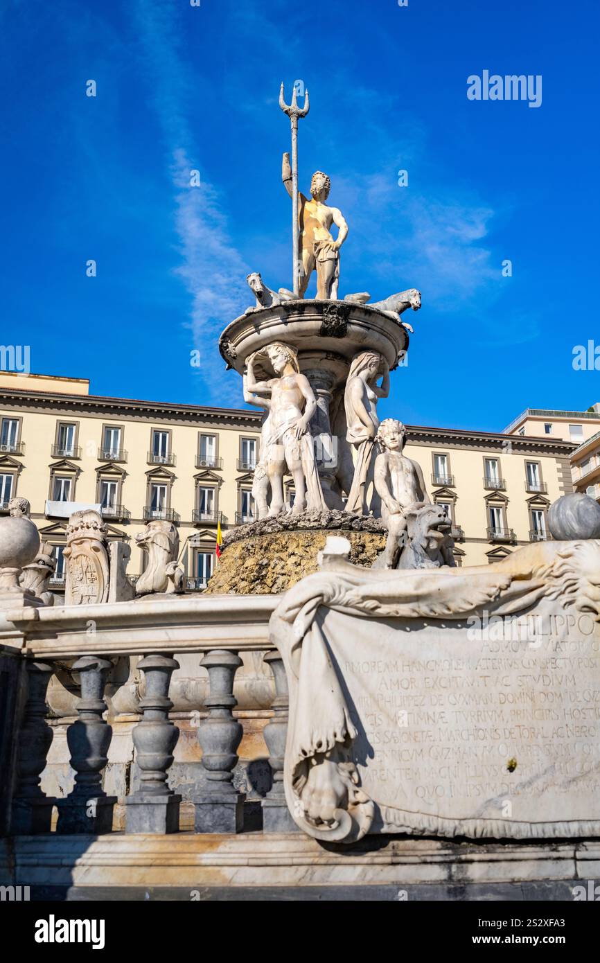 Fountain neptune naples italy hi-res stock photography and images - Alamy