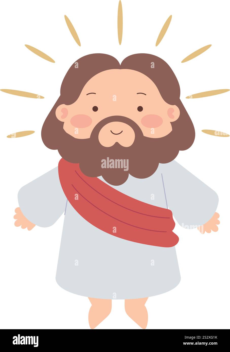cute jesus christ Stock Vector Image & Art - Alamy