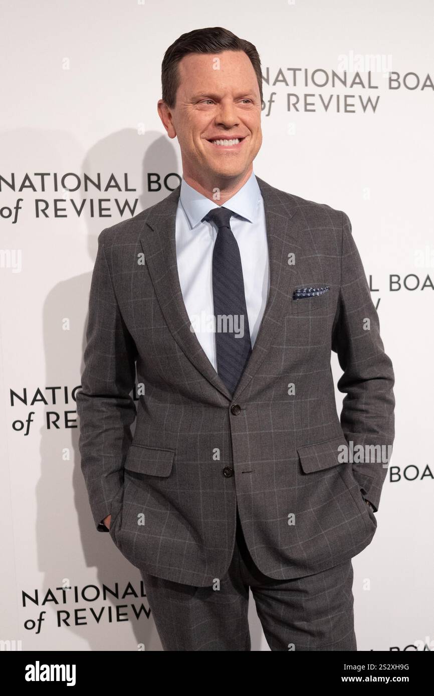 New York, United States. 07th Jan, 2025. Willie Geist arrives on the ...