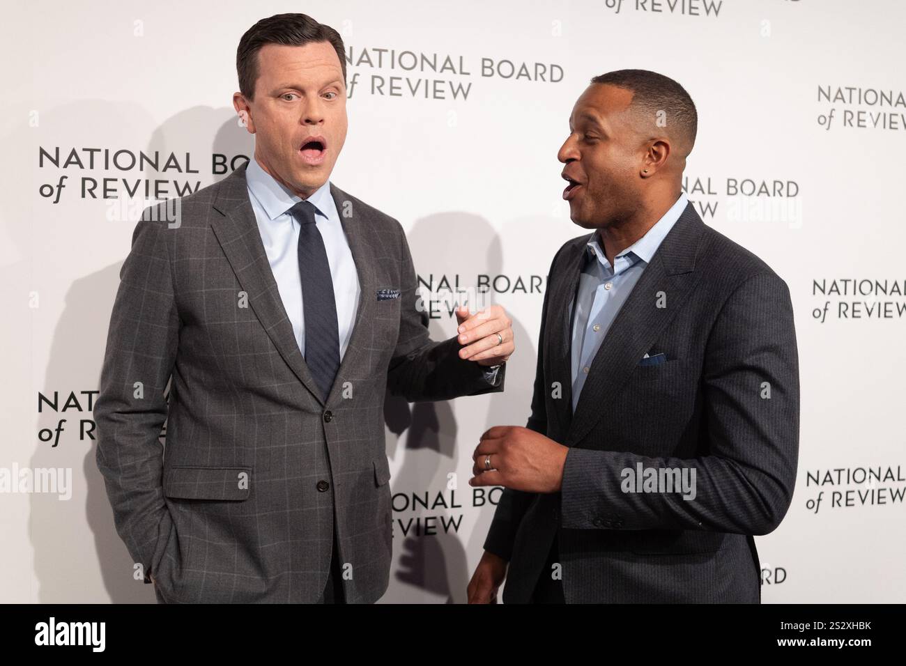New York, United States. 07th Jan, 2025. Willie Geist and Craig Melvin ...