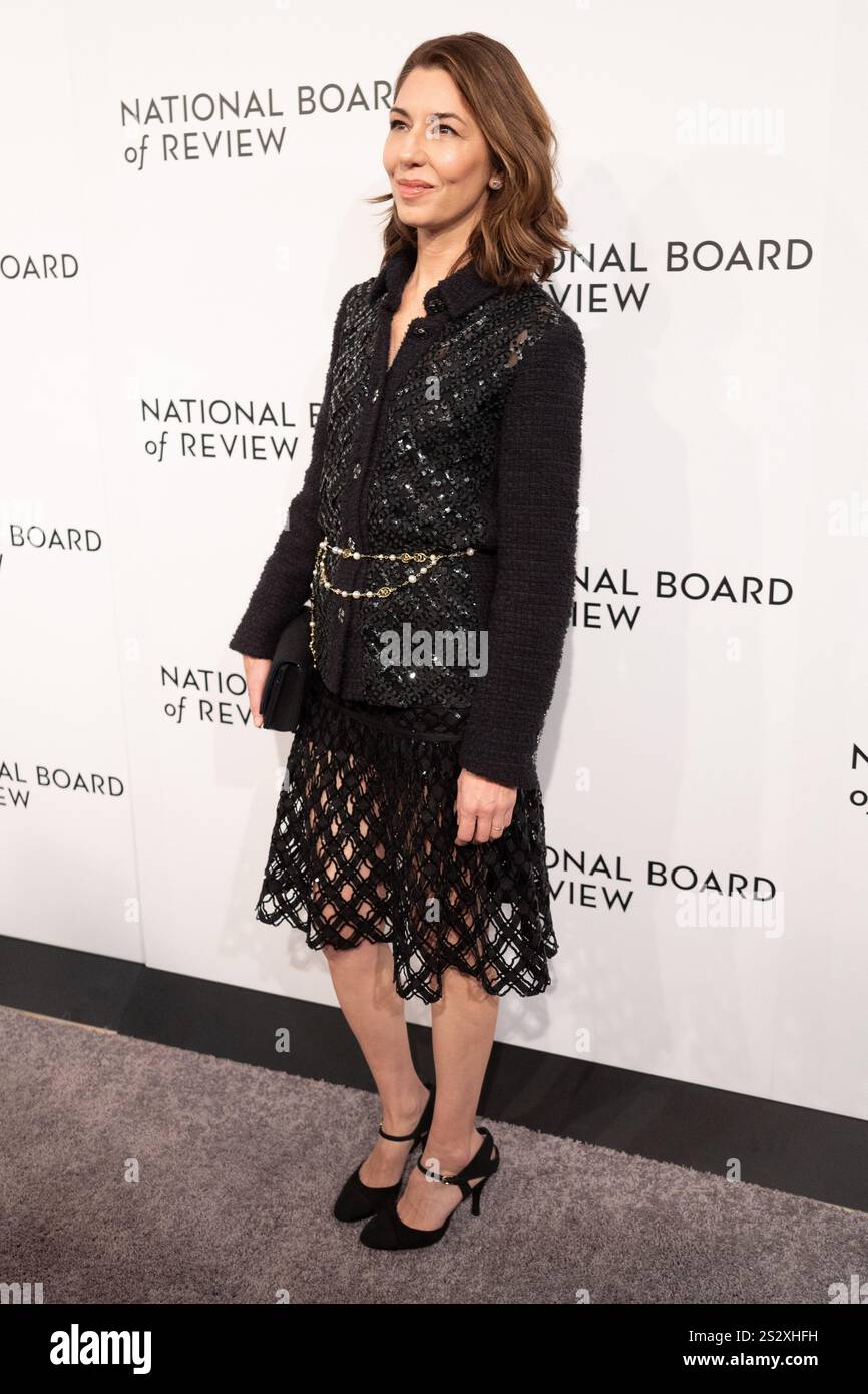 New York, United States. 07th Jan, 2025. Sofia Coppola arrives on the ...