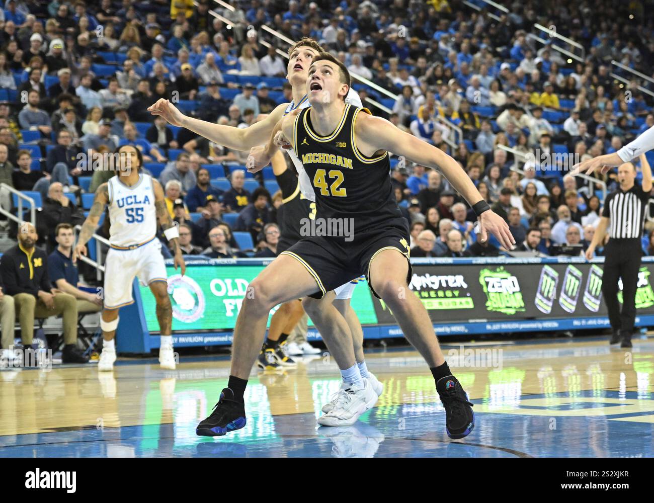 LOS ANGELES, CA - JANUARY 07: Michigan Wolverines forward Will ...