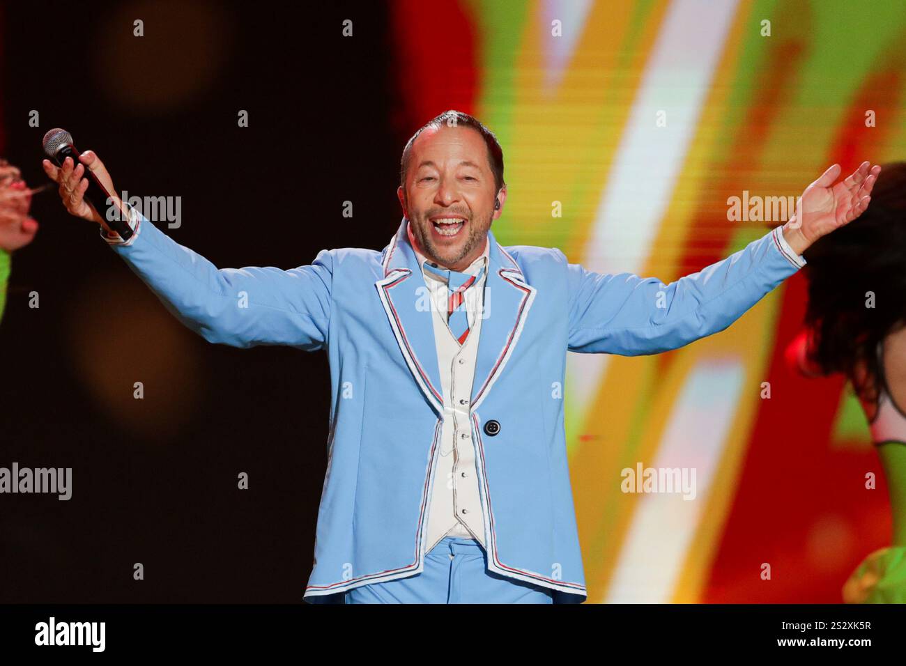 Chorzow, Poland. 01st Jan, 2025. Peter René Baumann, known as DJ Bobo ...