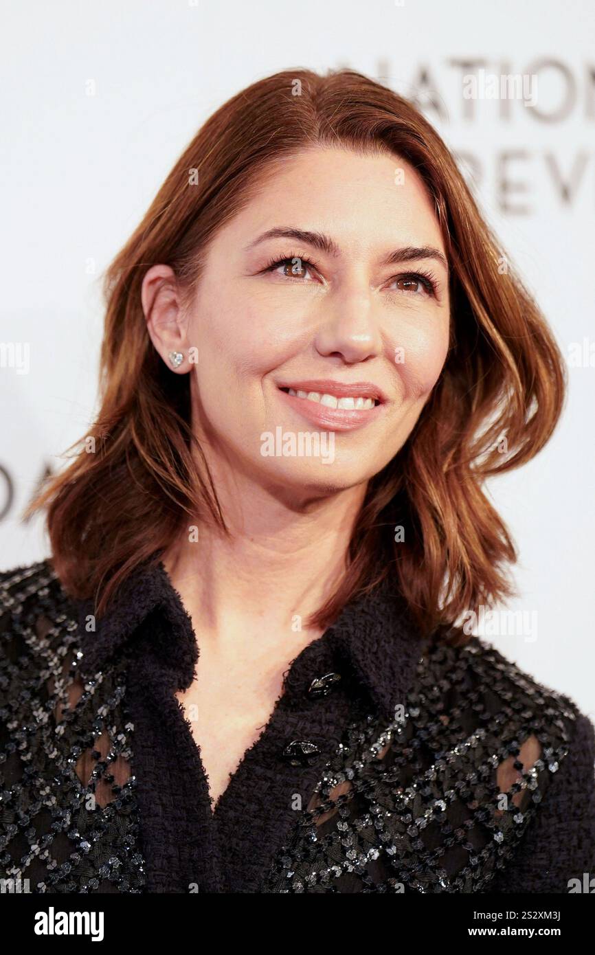 Ny. 07th Jan, 2025. Sofia Coppola at arrivals for The National Board of ...