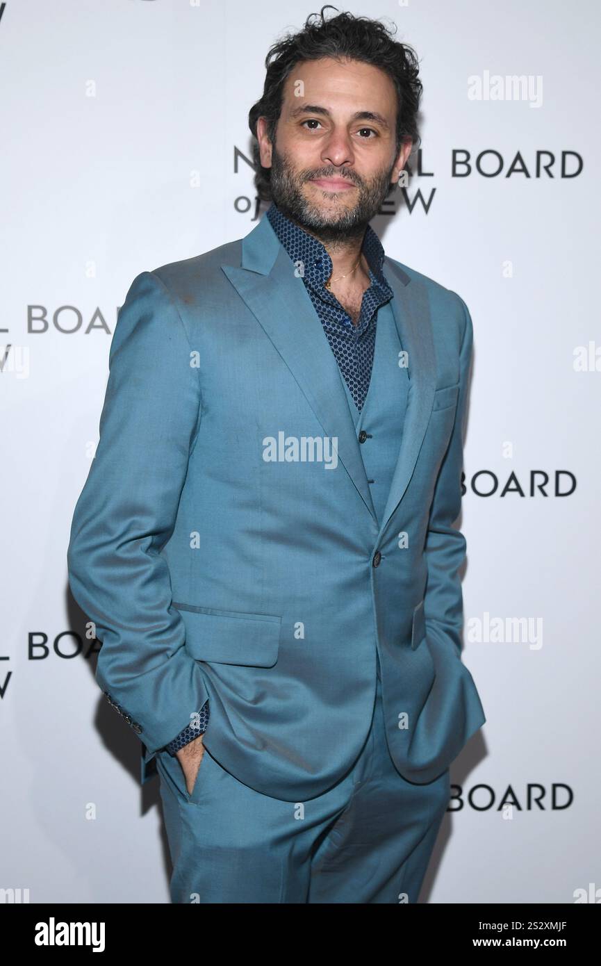 New York, USA. 07th Jan, 2025. Arian Moayed attends The National Board ...