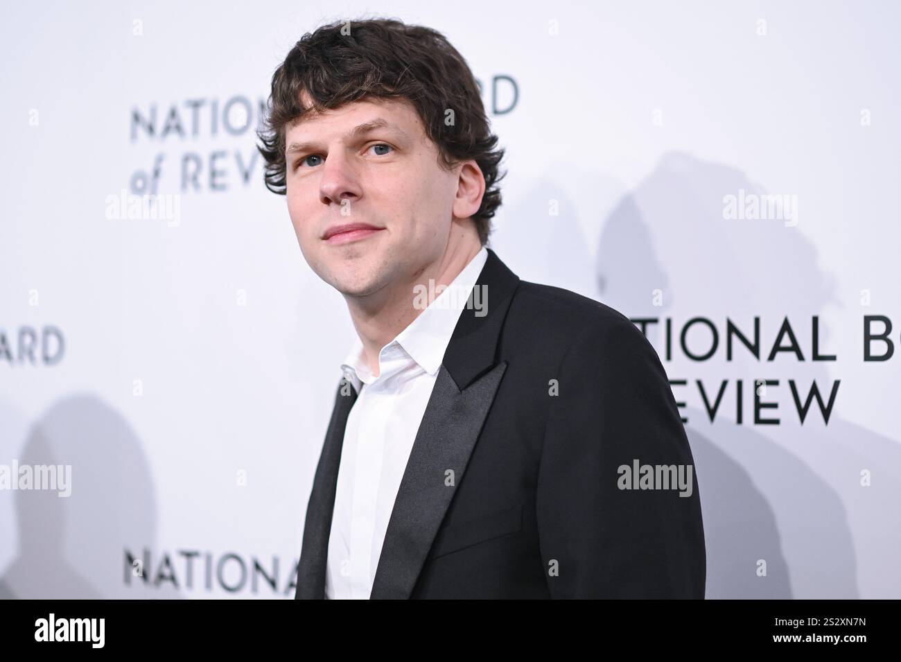 New York, USA. 07th Jan, 2025. Jesse Eisenberg attends The National ...
