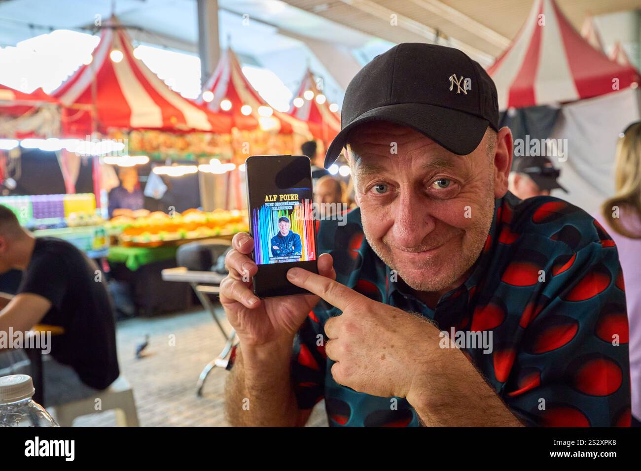 Bangkok, Thailand. 03rd Jan, 2025. Austrian artist and comedian Alf ...