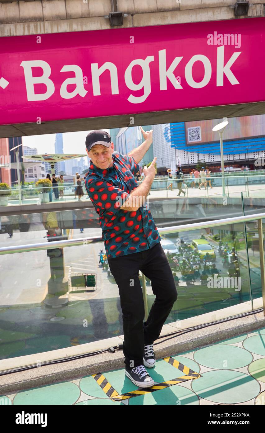 Bangkok, Thailand. 03rd Jan, 2025. Austrian artist and comedian Alf ...