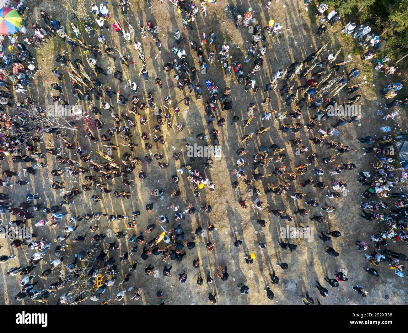 People of Miao ethnic group celebrate the Lusheng Festival in Congjiang ...
