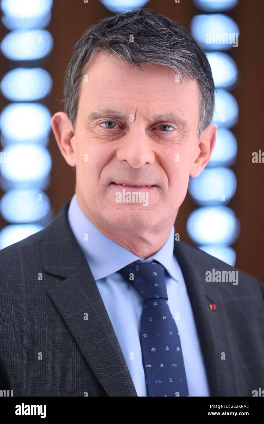 Exclusive - France's Minister of Overseas Manuel Valls is interviewed ...