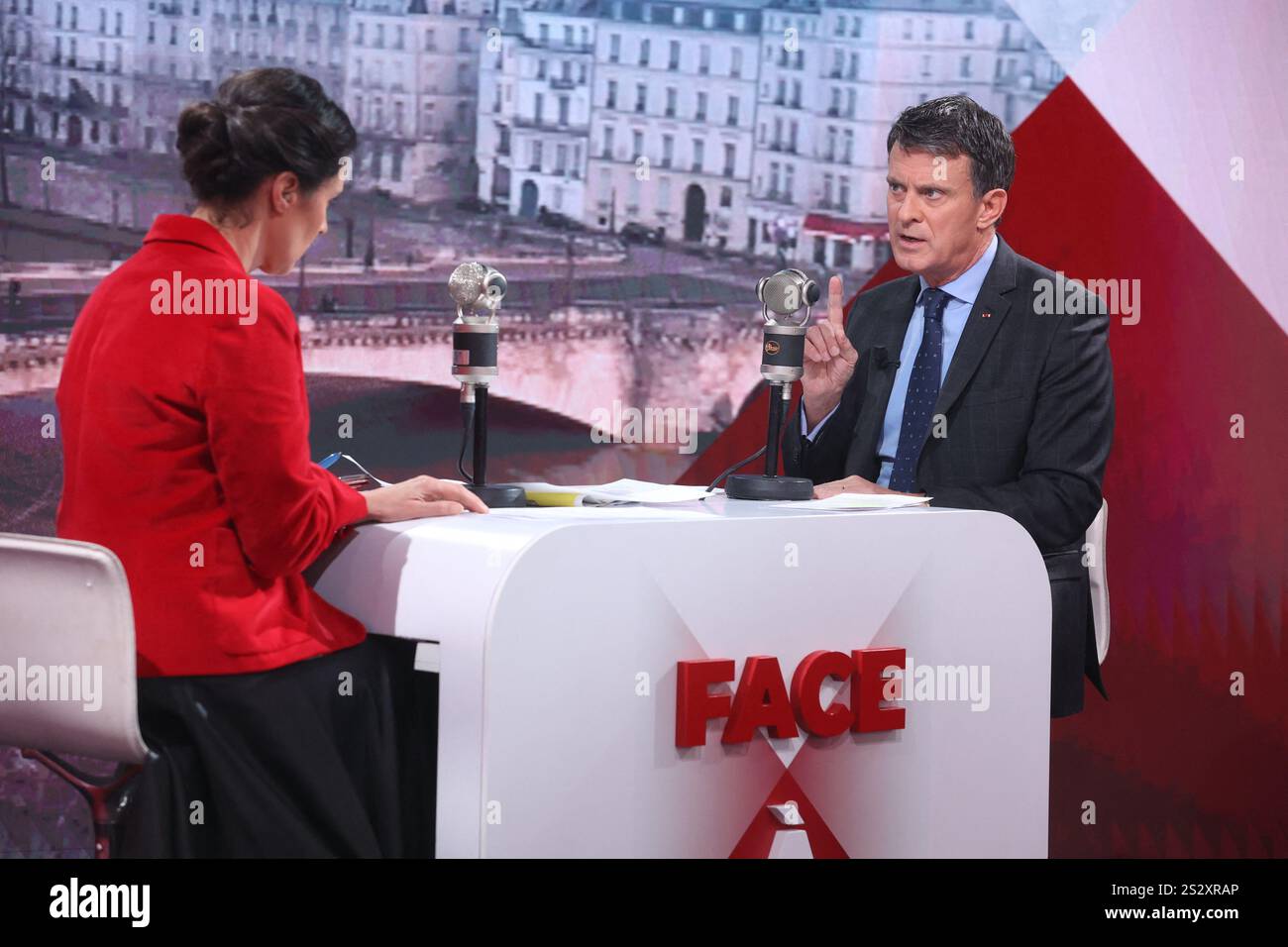 Exclusive - France's Minister of Overseas Manuel Valls is interviewed ...