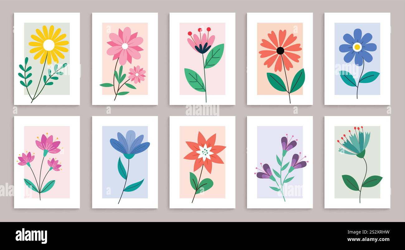 Elegant crocus spring flower Stock Vector Images - Alamy