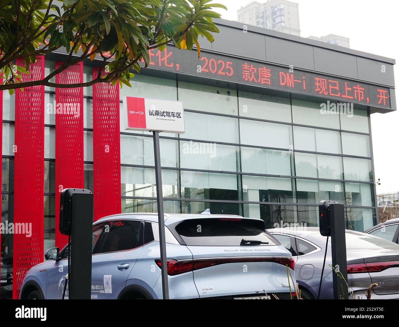 Yichang, China. 08th Jan, 2025. YICHANG, CHINA - JANUARY 8, 2025 - BYD ...