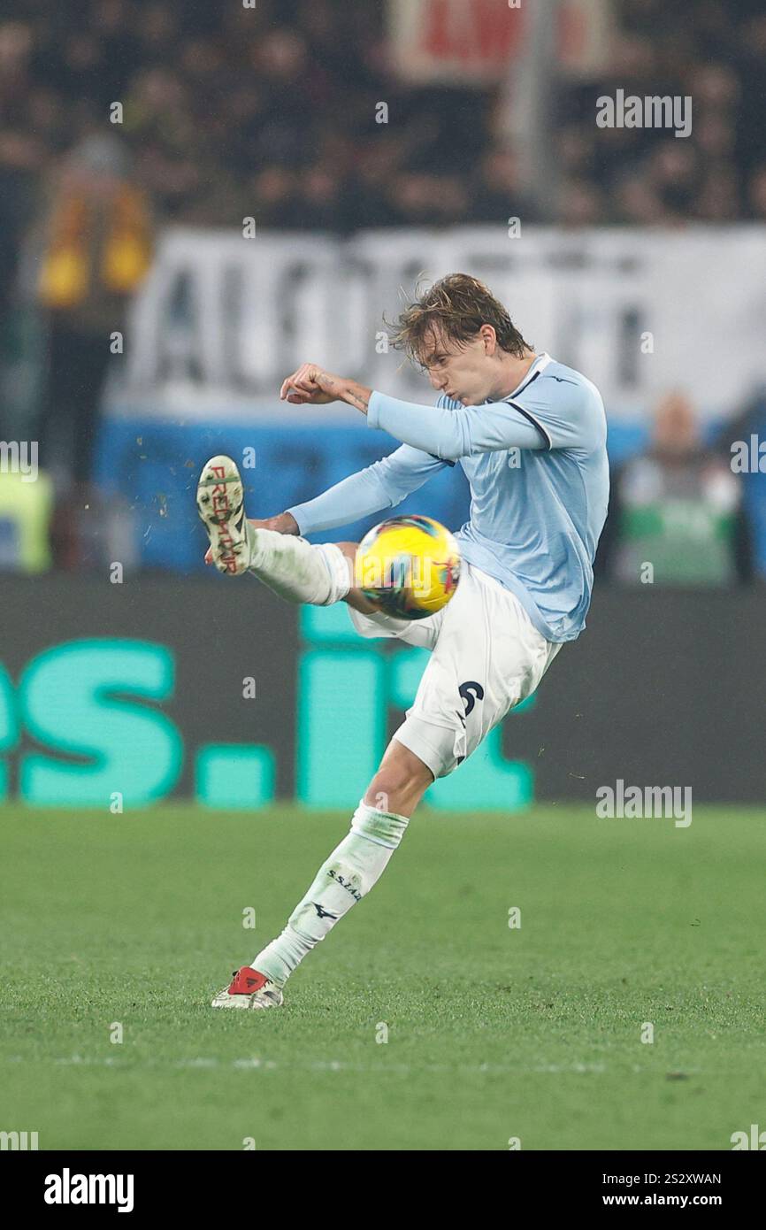 Rome, Lazio, Italy. 5th Jan, 2025. during Serie A soccer match AS Roma ...
