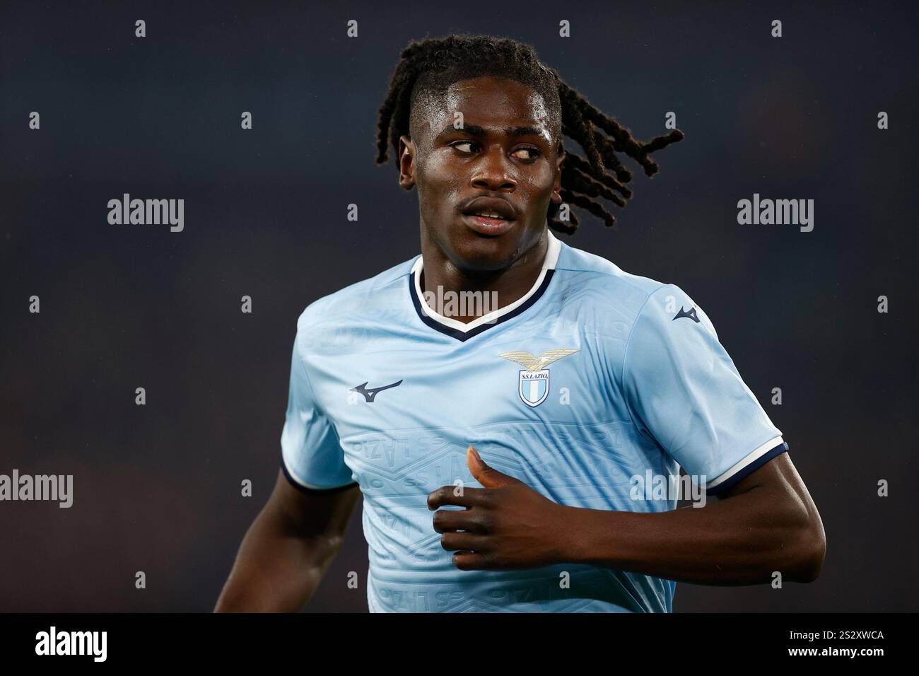 Rome, Lazio, Italy. 5th Jan, 2025. during Serie A soccer match AS Roma ...