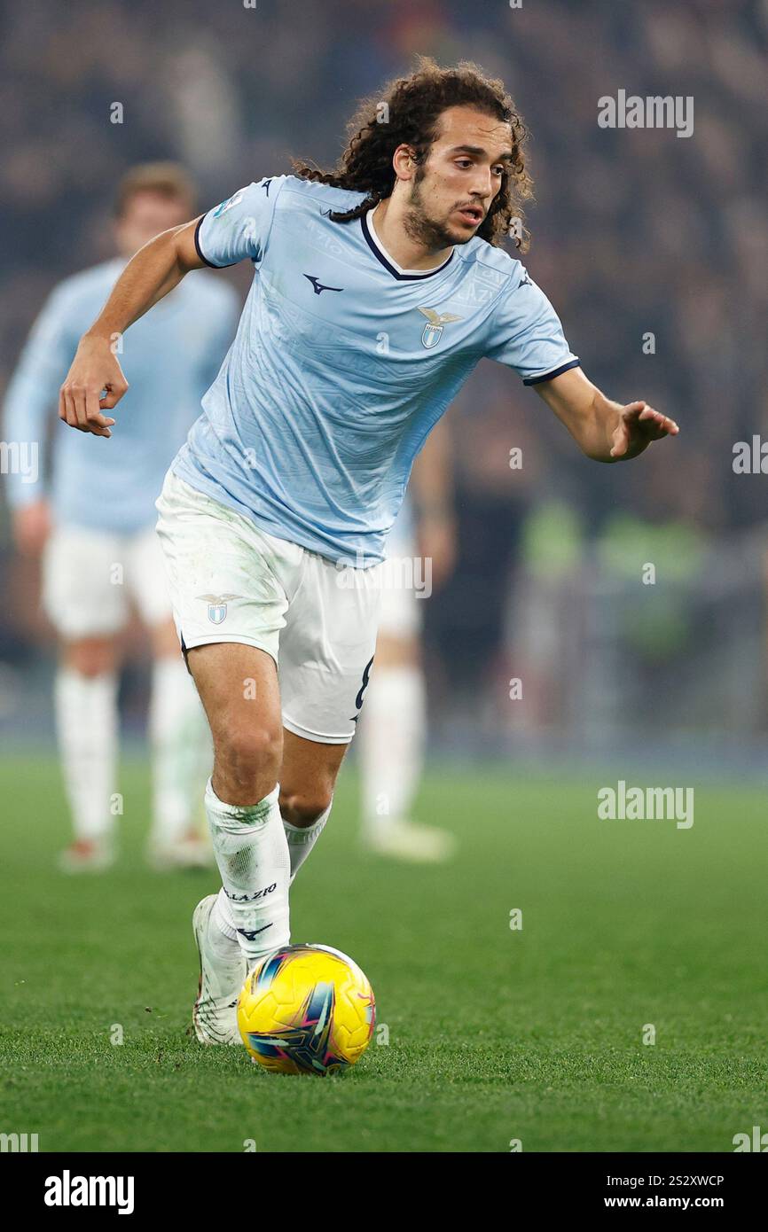 Rome, Lazio, Italy. 5th Jan, 2025. during Serie A soccer match AS Roma ...