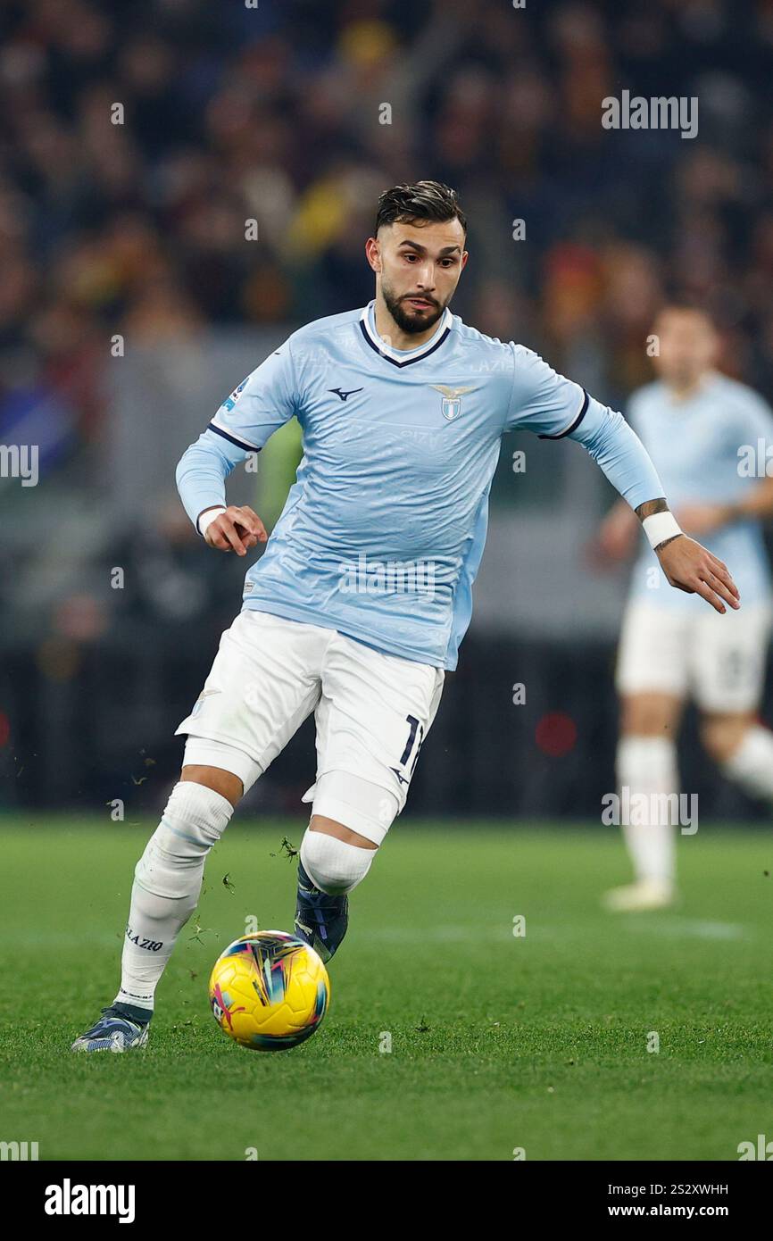 Rome, Lazio, Italy. 5th Jan, 2025. during Serie A soccer match AS Roma ...