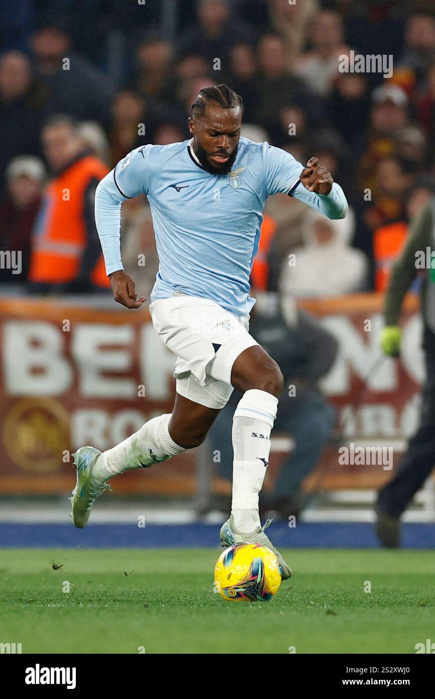 January 5, 2025, Rome, Lazio, Italy: during Serie A soccer match AS ...