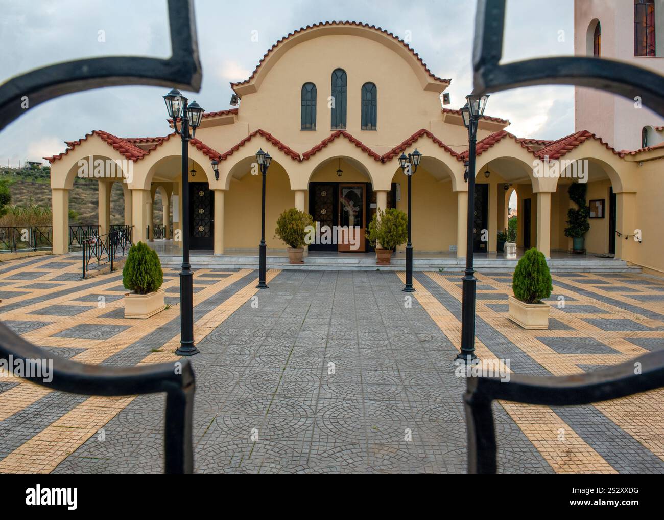 the church of the Ascension of Christ the Savior photographed through ...