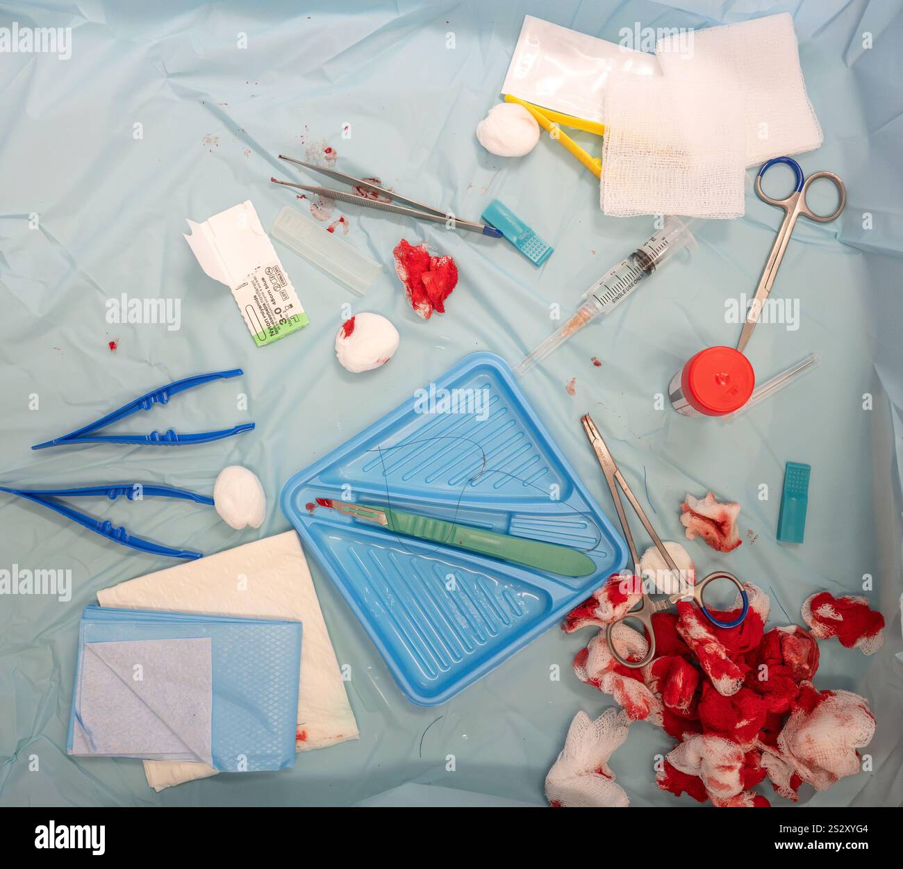 post operative surgical tray, medical procedure, Australia general ...