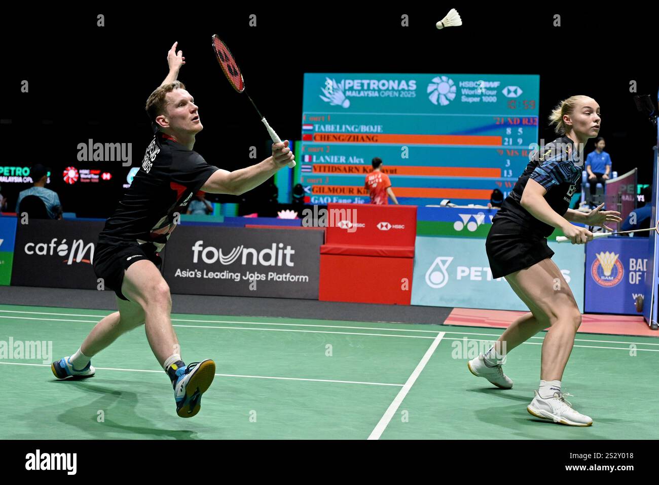 Kuala Lumpur, Malaysia. 8th Jan, 2025. Robin Tabeling (Netherlands, L ...