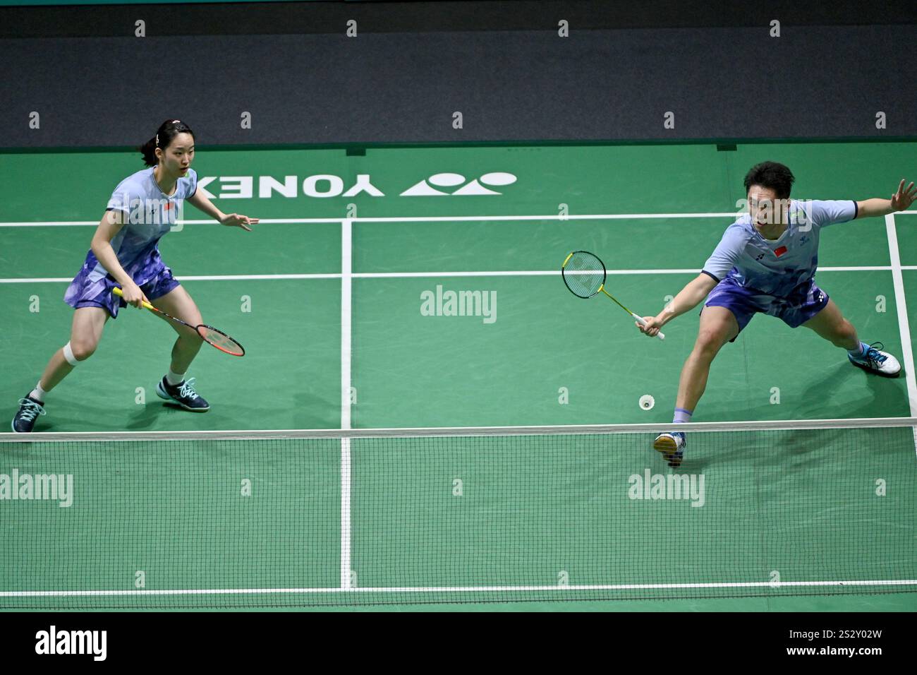 Kuala Lumpur, Malaysia. 8th Jan, 2025. Cheng Xing (R)/Zhang Chi of ...