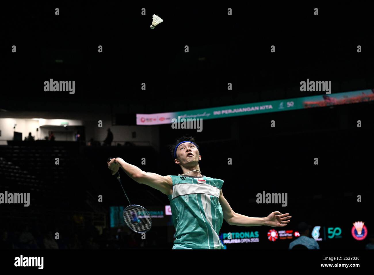 (250108) -- KUALA LUMPUR, Jan. 8, 2025 (Xinhua) -- Ng Ka Long Angus ...