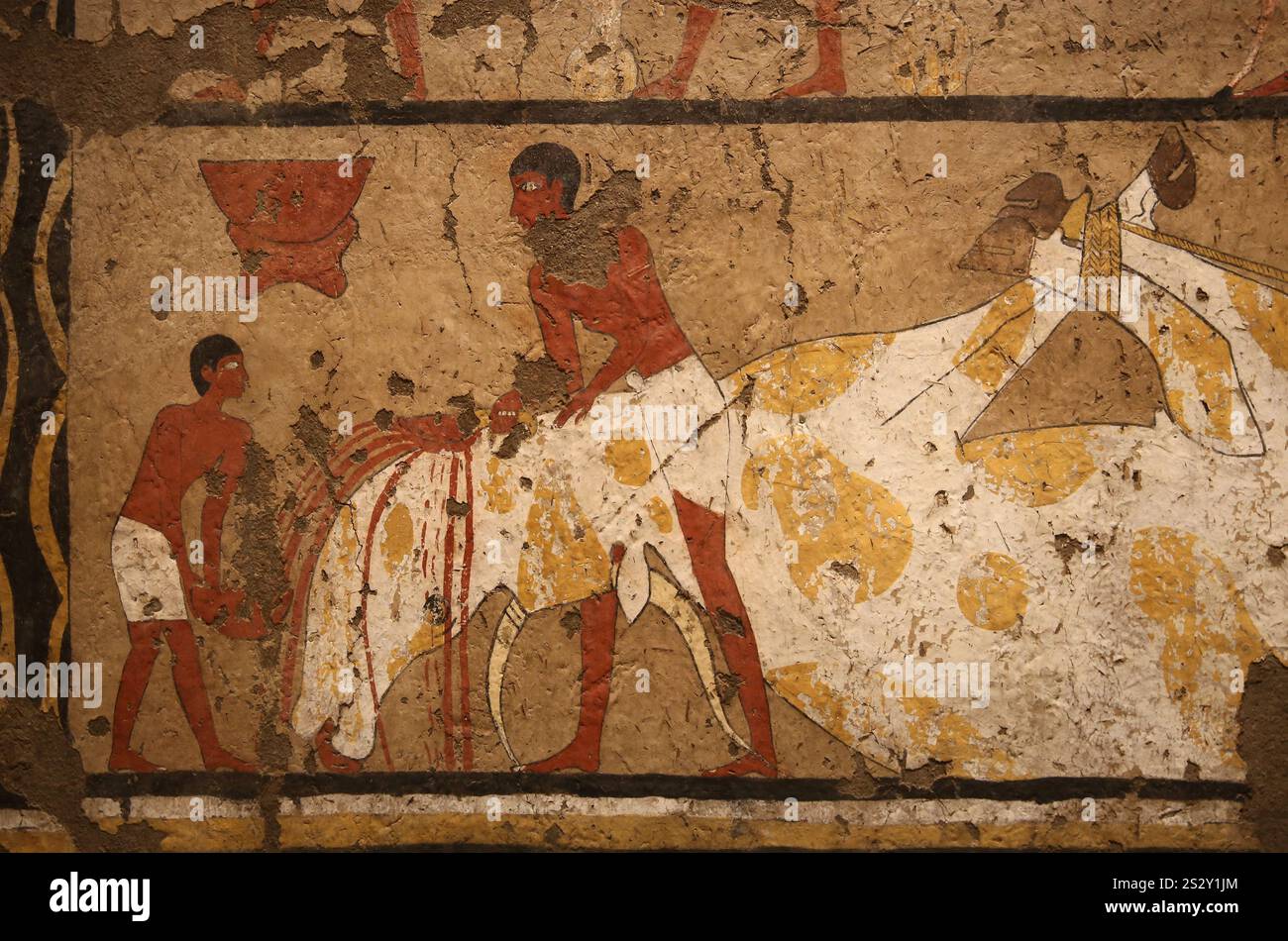 Egyptian tomb painting hi-res stock photography and images - Alamy