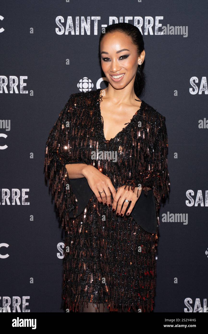 Toronto, Canada. 06th Jan, 2025. Tiffany Bennicke attends the “Saint ...