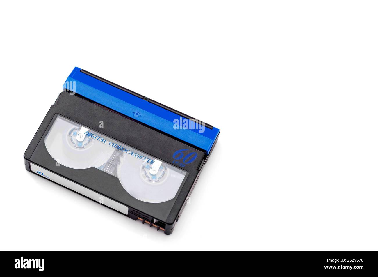 Mini DV video cassette tape isolated on white background Stock Photo ...
