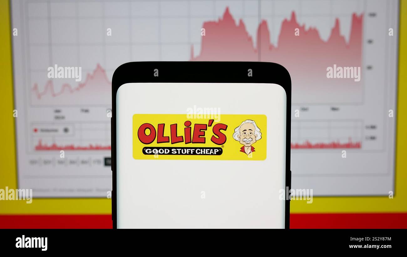 Germany. 09th Dec, 2024. In this photo illustration, a smartphone with the logo of US company ...